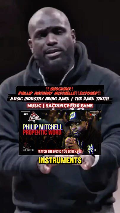 Phillip Anthony Mitchell Exposed “music Industry Being Dark” The Dark