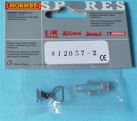 Hj20572 Hornby Jouef Coupling Pack For Picasso Red Roof Railcar Is27b Ac Models Spares M Ltd
