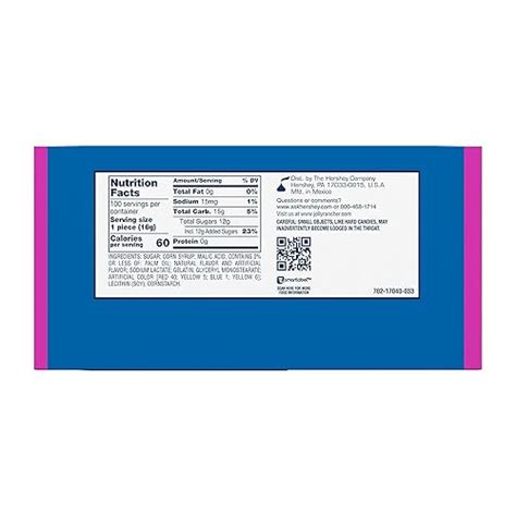 Jolly Rancher Filled Pops Assorted Fruit Flavored Candy Box 56 Oz
