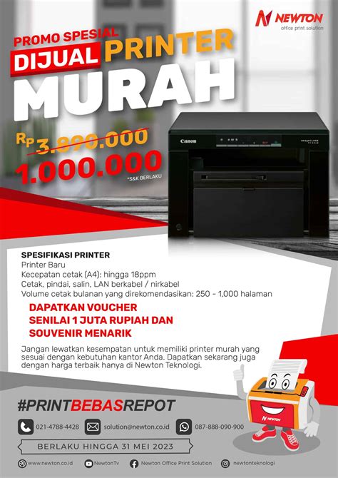 Promo Printer Murah Newton