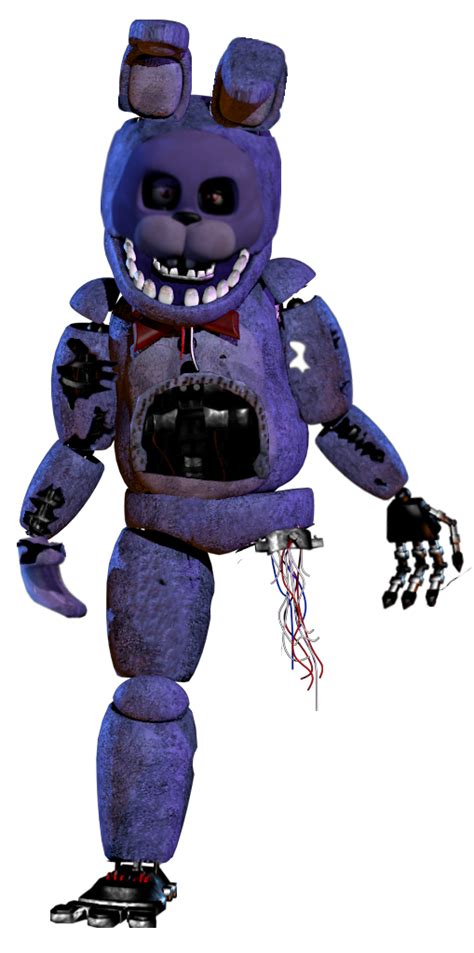 Glitched Withered Bonnie By Whfww On Deviantart