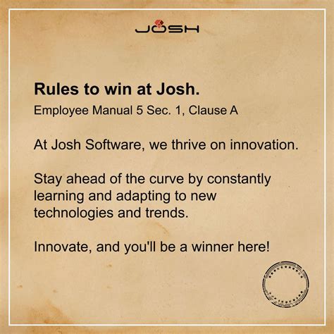 Josh Software Inc On Linkedin Joshrules Innovation Joshsoftware