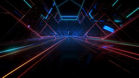 네온 무대 일러스트 배경 네온 불빛 무대 무대 일러스트 배경 일러스트 및 사진 무료 다운로드 Pngtree