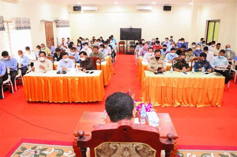 រដ្ឋ បាល ខេត្ត កែប ប្រជុំផ្សព្វផ្សាយ សេចក្ដីណែនាំ ស្ដីពី បែបបទ និងនីតិវិធីនៃការផ្ដល់សេវារដ្ឋបាល