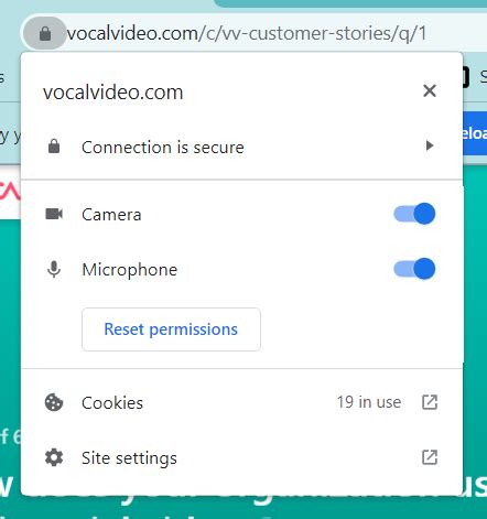 Troubleshooting Camera Microphone Access On Windows Computers Vocal Video Help Center