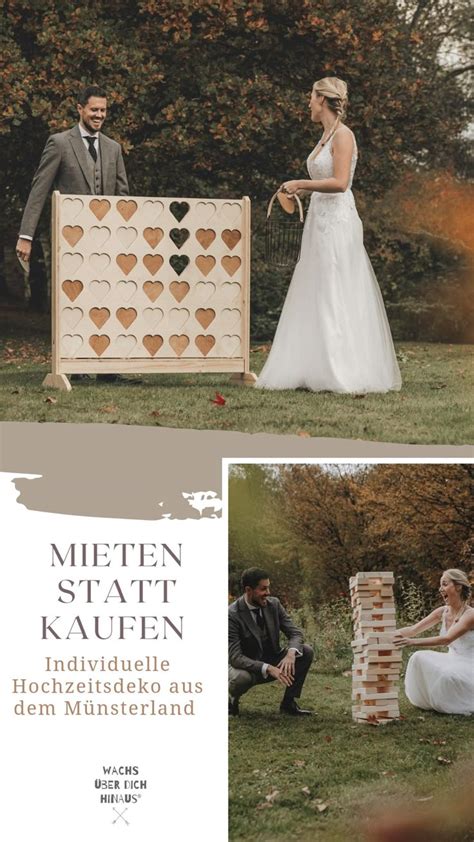 Hochzeitsspiele Für Groß Und Klein Entdeckt Die Hochzeitskollektion Aus Holz Jenga Hochzeit