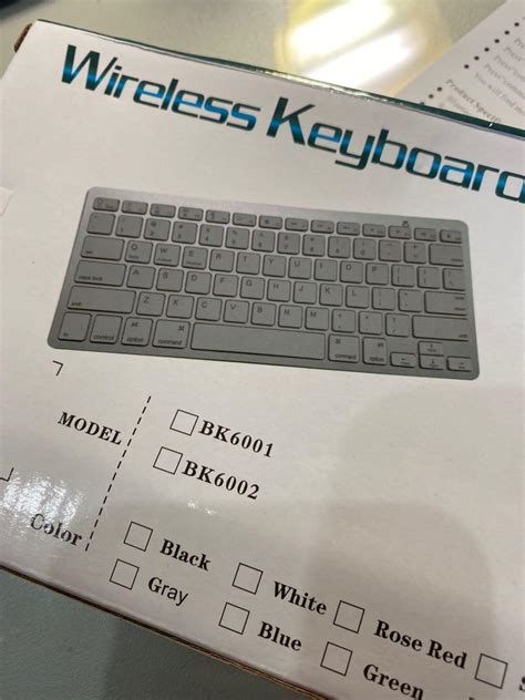 Bluetooth Keyboard Computers Tech Parts Accessories Computer Keyboard On Carousell