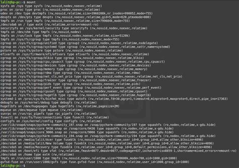 How To Mount And Unmount File Systems From The Linux Terminal