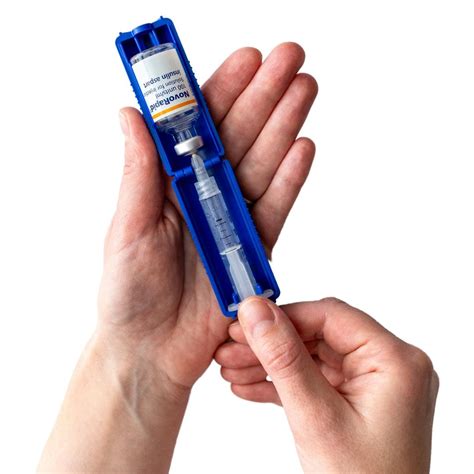 Omnipod T1me Vial Syringe Insulin Filling Support Insulin Transfer Device For Diabetes Bottle