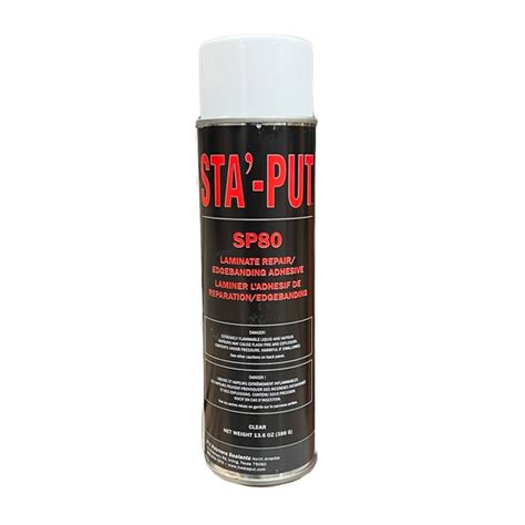 Sta Put Sp80 Clear Aerosol 13 Ounce Ram Products