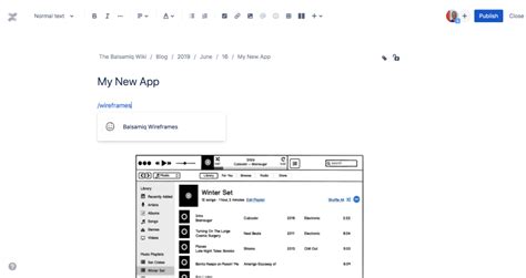 Balsamiq Wireframes For Confluence Cloud Version History Atlassian Marketplace