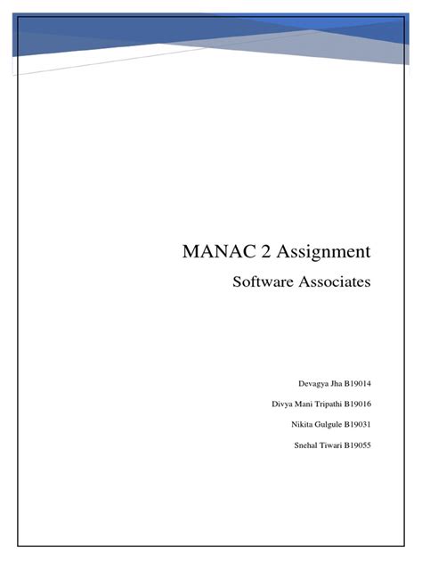 About The Software Associates Case Pdf Gross Margin Budget