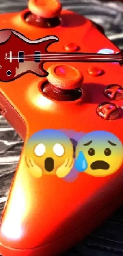 Vibrant Red Game Controller Art Free Download Vibrant Red Game Controller Art Free Download