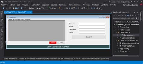 Crud Con Tablas Relacionadas Parte 2 Editar Eliminar Datos C Sql