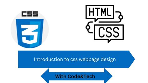 css introduction in html and webpages type of css with examle youtube