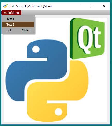 Python How Do I Change The Color Of The Text In A Menu Bar Item In