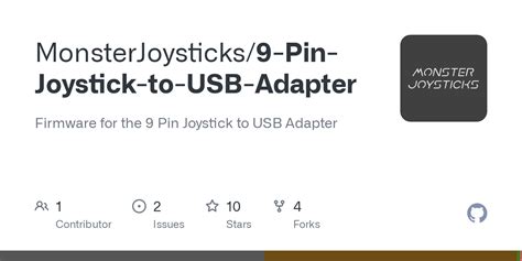 Releases MonsterJoysticks 9 Pin Joystick To USB Adapter GitHub