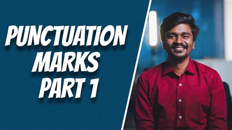Usage Of Punctuation Marks Part 1 Spoken English In Tamil ☎ 9597308851 Youtube