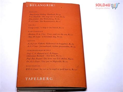 Afrikaans Fiction Die Spel Gaan Voort Anna Minnaar Vos Was Listed