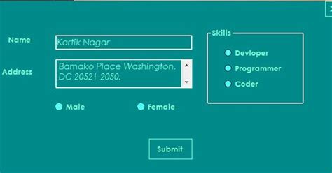 linking one form to another form in vb on clicking submit button