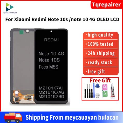 Tqrepairer Original For Xiaomi Redmi Note S Note G G OLED LCD DIsplay Touch Screen