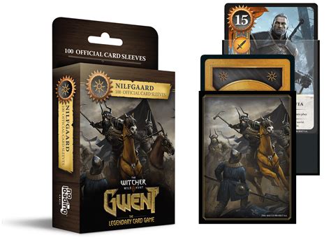 Gwent Nilfgaard Card Sleeves 100 Noloadinggames
