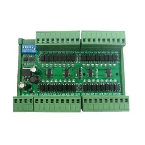 32ch Pnp ContrÔleur Modbus Rtu Dentrée Numérique Isolée Rs485 Dc 12v