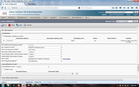 Jabber 115 Functionality With Cucm 11 And Cup Im 11 Cisco Community