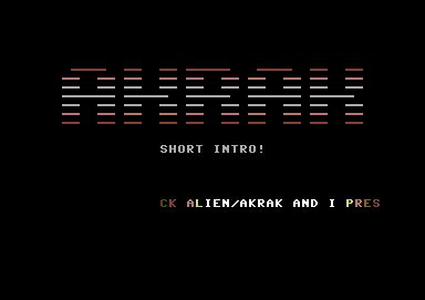 CSDb Short Intro By Akrak 1991 CSDb Short Intro By Akrak 1991