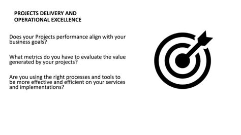 Operational Excellence Solutions Ppt