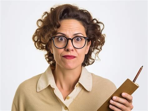 Premium AI Image Babe Or University Teacher Mock Up