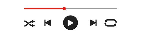 progress loading bar of audio or video player with time slider pause