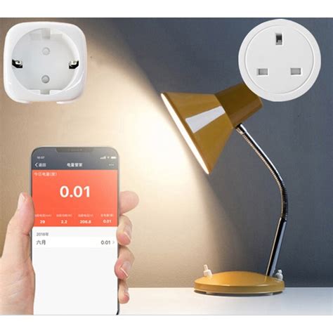 Smart Wifi Energy Power Meter Plug With Power Moni Grandado
