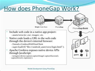 Phonegap Android PPT