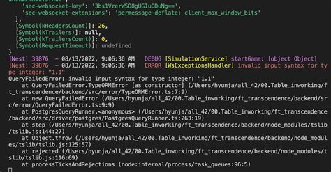 bug db game entity 자료형 · issue 240 · ppiing backend · github