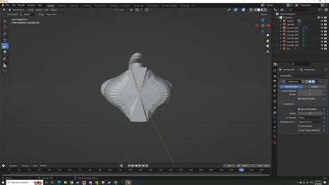 Faces The Subdivision Modifier Destroyed The Flat Surface Blender Stack Exchange