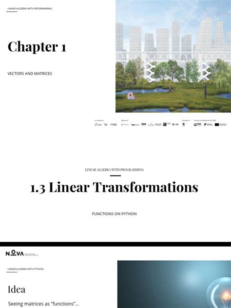 En 1 4 Linear Transformations Last Update 02 10 2024 Pdf Linear