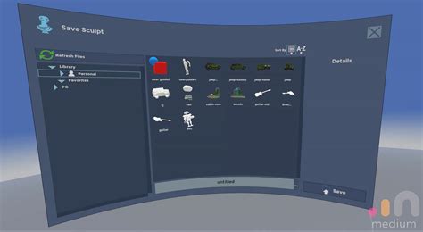 Save And Load Medium Files