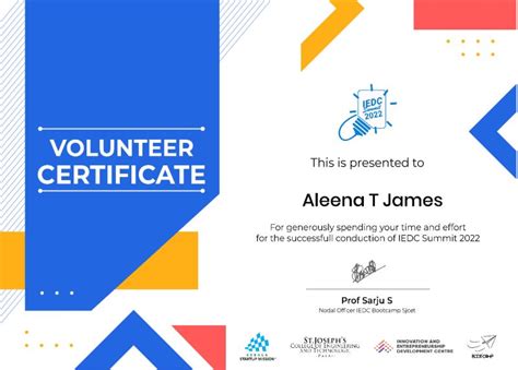 Aleena T James On Linkedin Volunteer Iedc