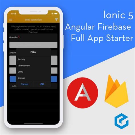 Firebase Full App In Ionic Angular Enappd Ionic React Native Firebase Themes Templates