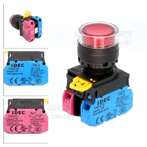 Yw L Mf E Q R Idec Led No Nc Vdc
