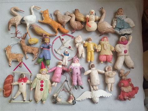 Елочные игрушки ялинкові прикраси ватні 500 грн Колекціонування Київ на Olx