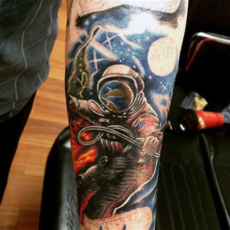 Tatuajes De Astronautas 95 Diseños De Astronomía