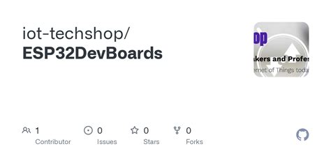 GitHub Iot Techshop ESP DevBoards