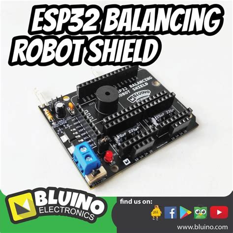 Jual Balancing Robot Shield Esp32 Stepper Motor Driver Self Balancing