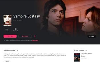 Vampire Ecstasy 1973 Hammer Horror Wiki Fandom