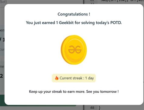 Kohitha Narahari On Linkedin Gfg160 Geekstreak2024 Geeksforgeeks Codingchallenge