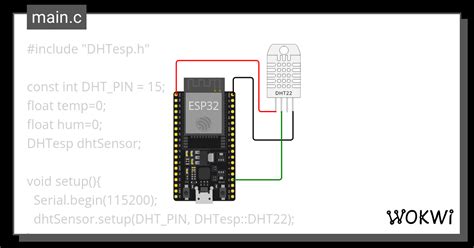 Dhtsensor Copy Wokwi Esp32 Stm32 Arduino Simulator