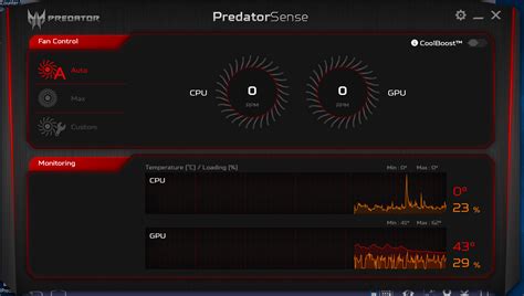 Predator Sense CPU Always On 0 Celsius Acer Community