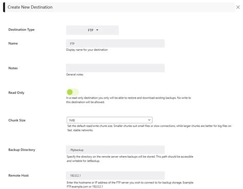 Ftpsftp Jetbackup
